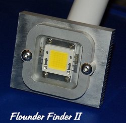 Underwater LED Flounder gigging lights, LED lights for flounder gigging ...